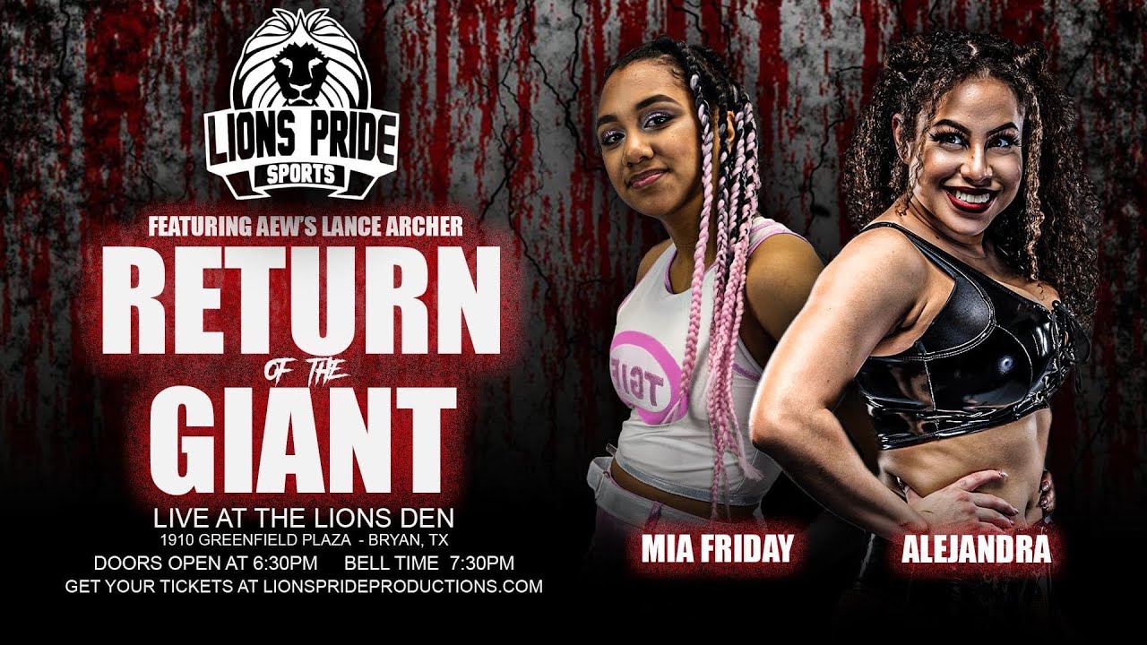 Mia Friday vs Alejandra the Lion | 4/24/21 LPS - YouTube