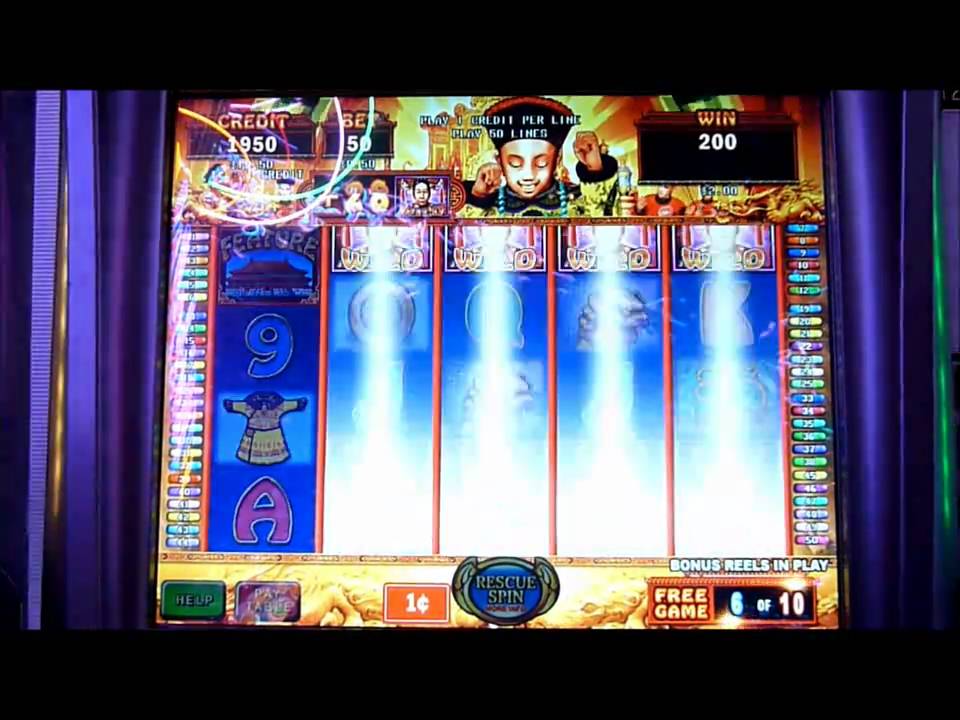 The Last Emperor Slot Machine Bonus Win (queenslots) - YouTube
