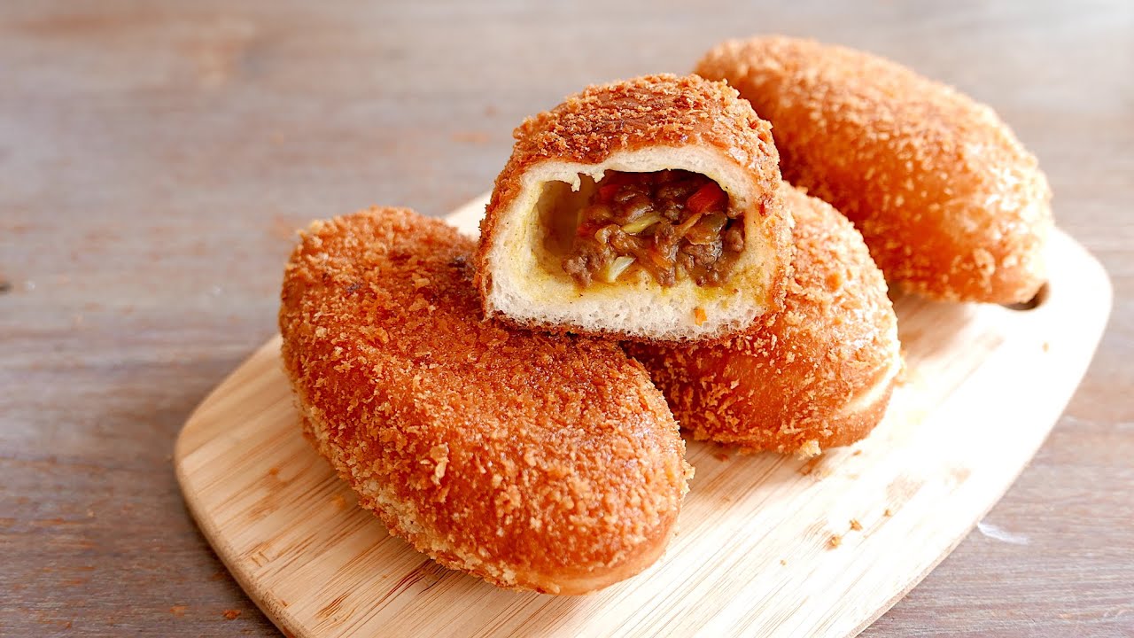 Pain au Curry Japonais Kare Pan | Recette Japonaise | wa's Cuisine ...