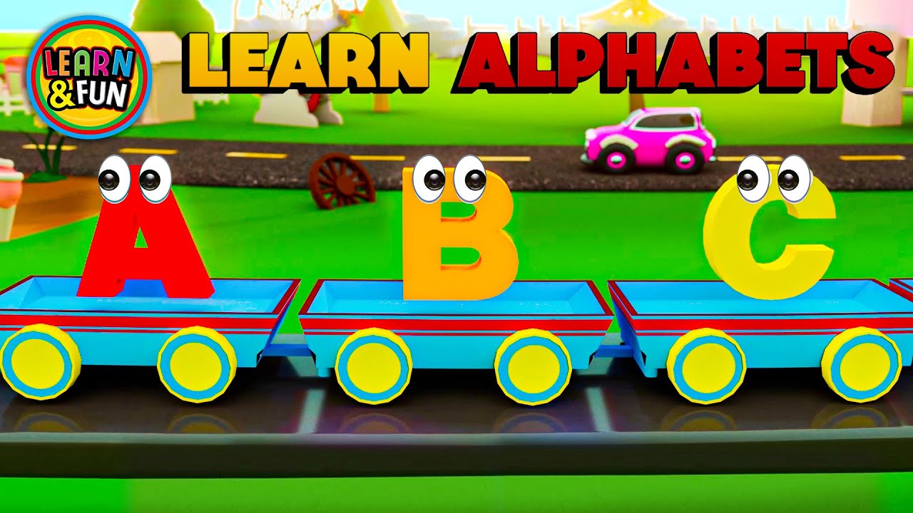 Learn ABC | ABCD For Kids | Toy Train #abcd #train - YouTube