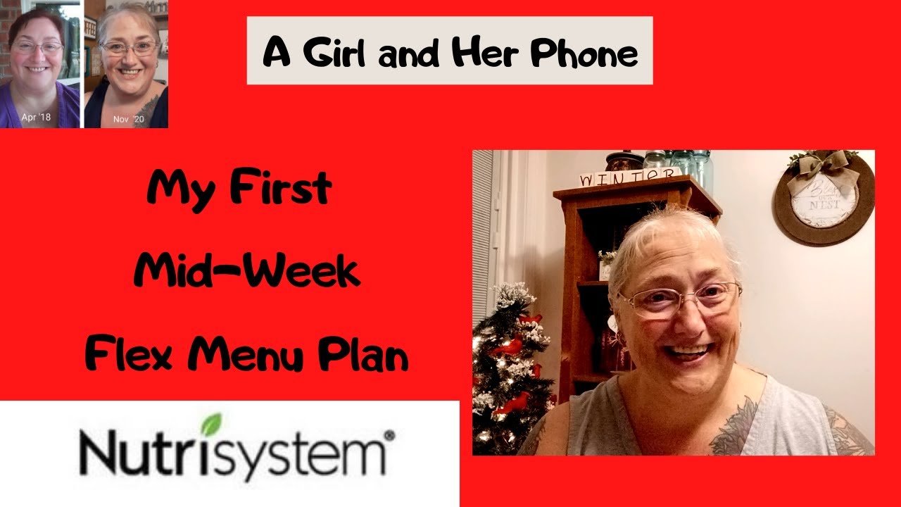 NUTRISYSTEM | My First Mid-Week Flex Menu Plan - YouTube