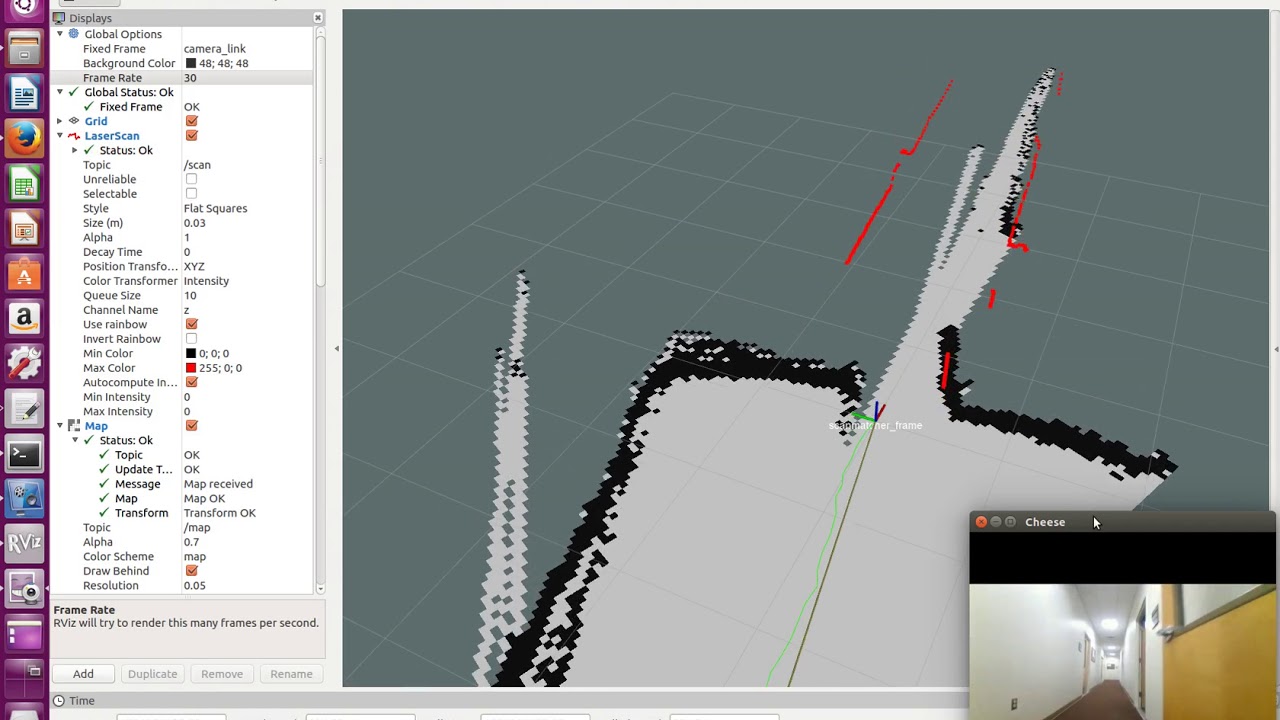 SLAM with ROS and Structure Sensor - YouTube