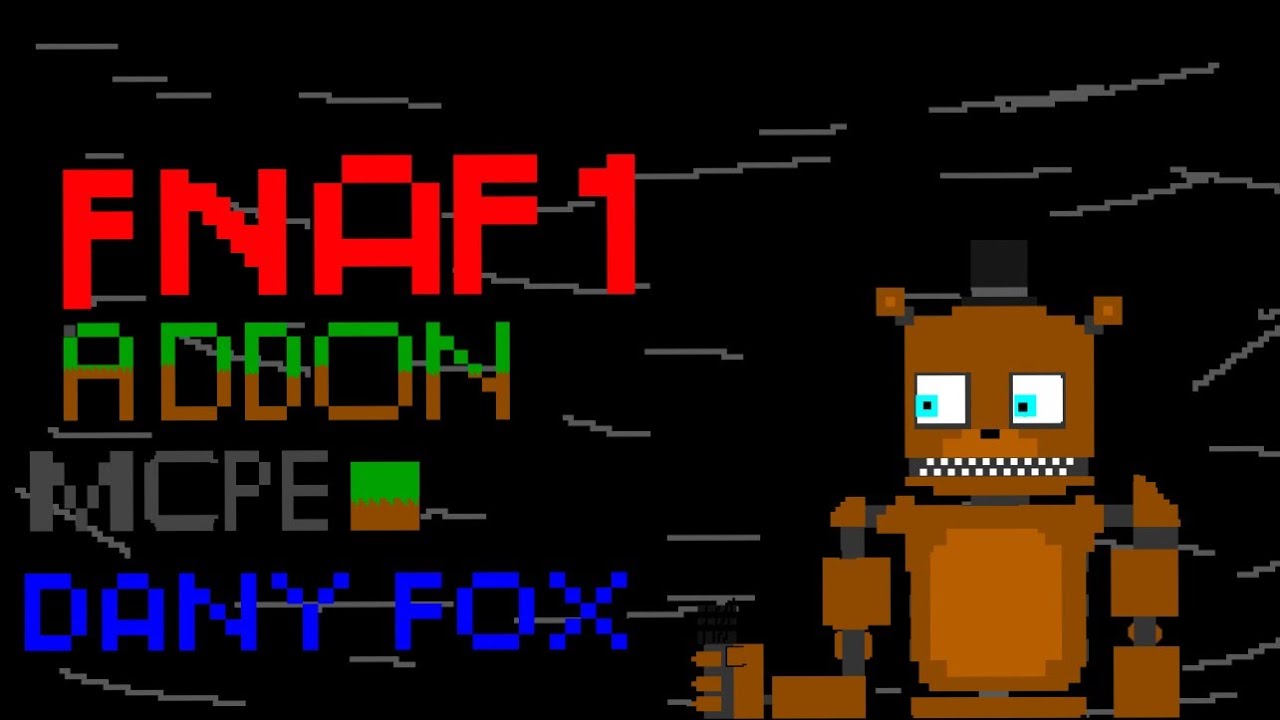 Review fnaf 1 Addon v2 Dany Fox mcpe - YouTube