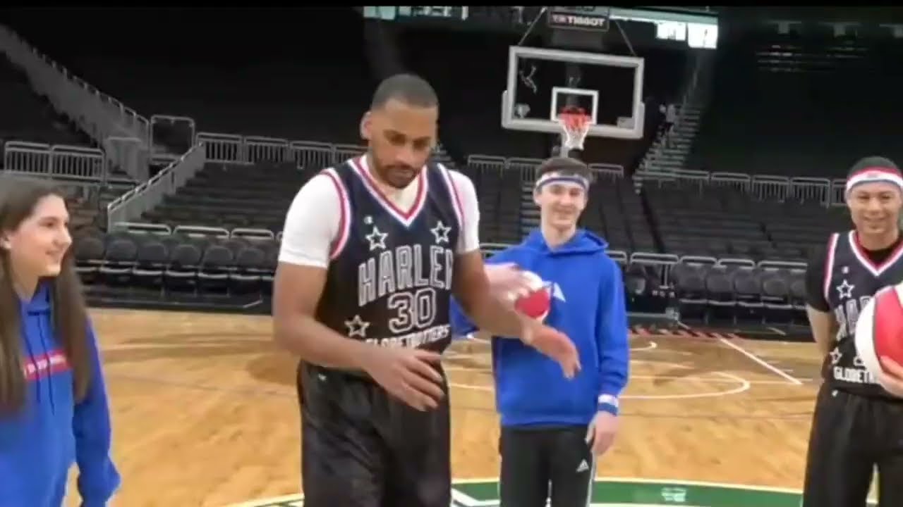 Basketball Harlem Globetrotter - YouTube
