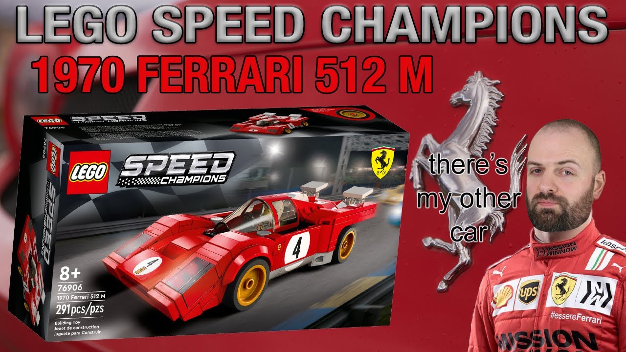 Lego Speed Champions 1970 Ferrari 512 M - YouTube
