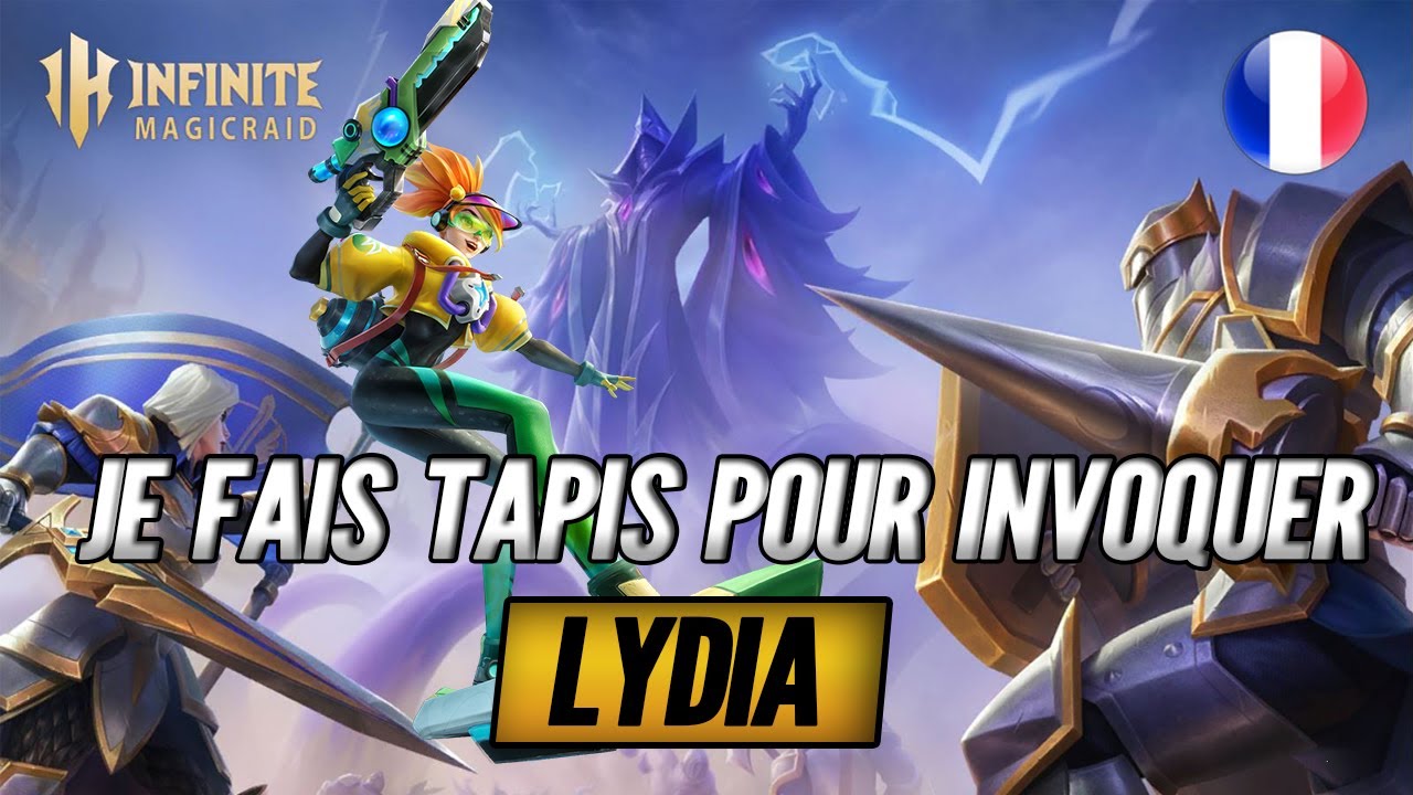Je fais Tapis pour Invoquer Lydia ! - Infinite MagicRaid - YouTube