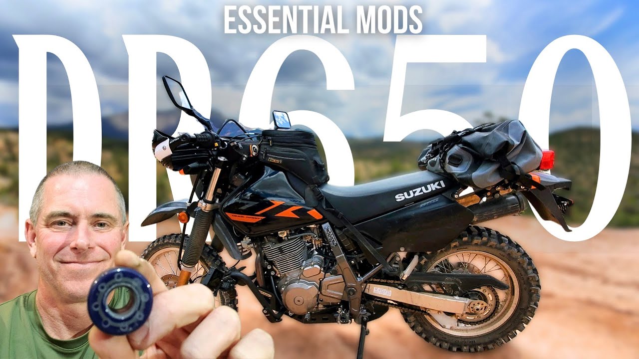 Suzuki DR650 - (Two) Easy, Essential Mods - YouTube