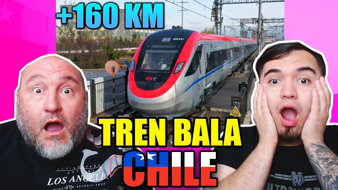 Conocimos el TREN más MODERNO del CONTINENTE en CHILE y Sudamérica +160 ...