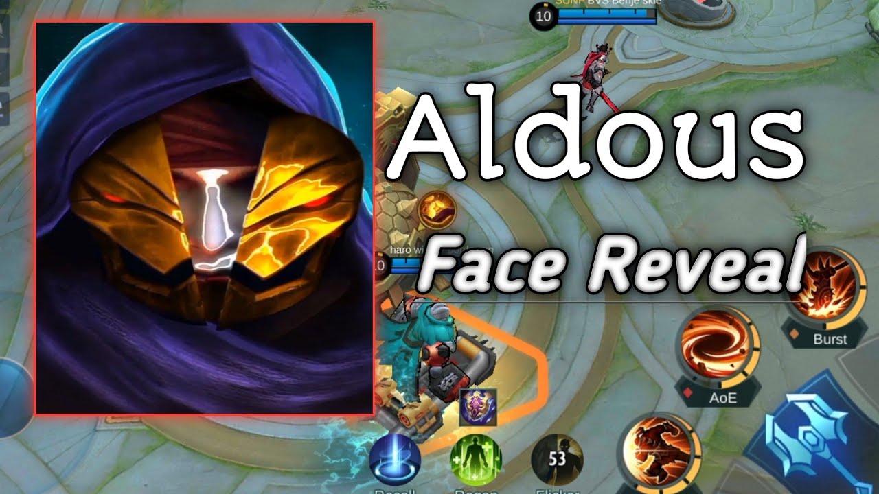 Aldous Face Reveal! - YouTube