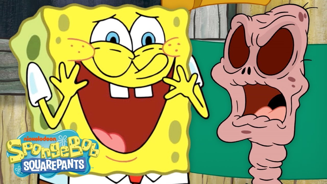 SpongeBob Meets Bikini Bottom’s OLDEST Fish! 👵 | Full Scene ...