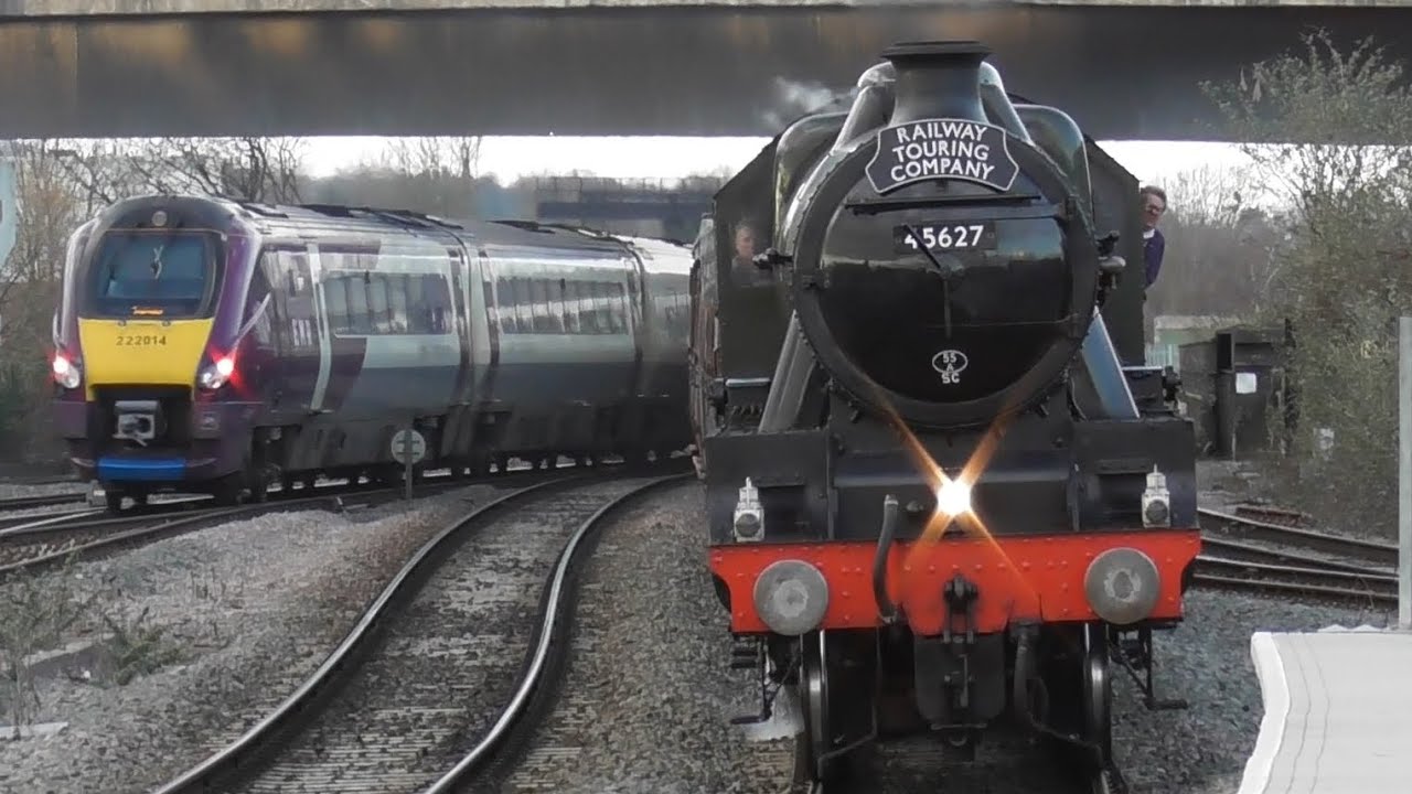 LMS 45562 “Galatea” | The Peaks Express | 06.03.22 - YouTube