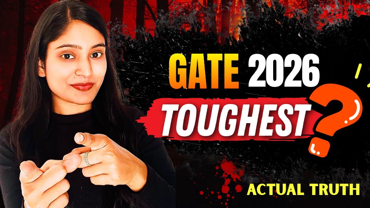 GATE 2026 Paper Difficulty 😱 | Will It Be the Toughest Exam Ever ? DON ...