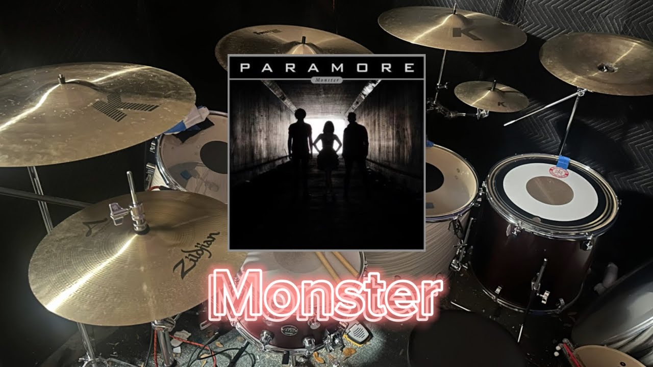 Paramore - Monster (Drum Cover) - YouTube