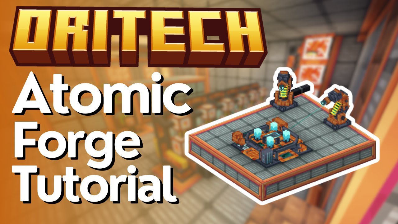 How To: Oritech Atomic Forge - Minecraft 1.21.1 - YouTube