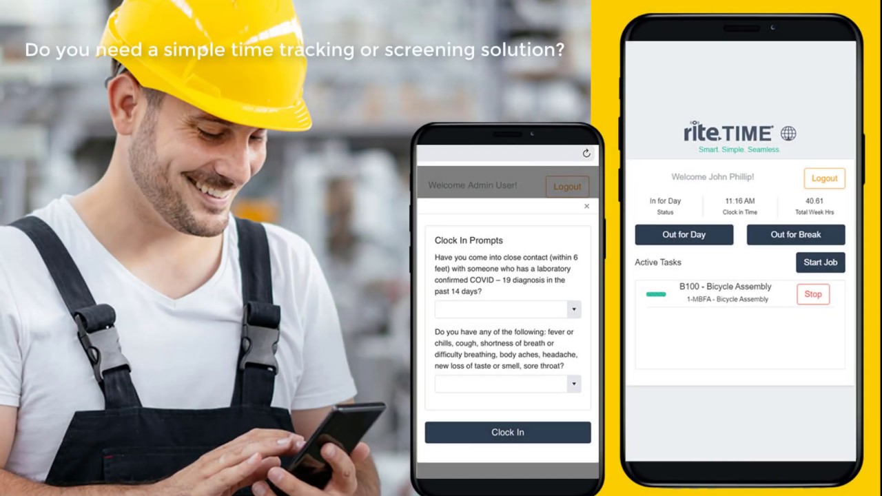riteTIME Time Tracking for Manufacturing | riteSOFT