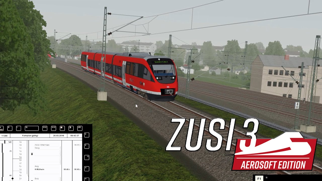 Interessante KI Züge & rotes Signal überfahren - Dieseltriebwagen auf ...