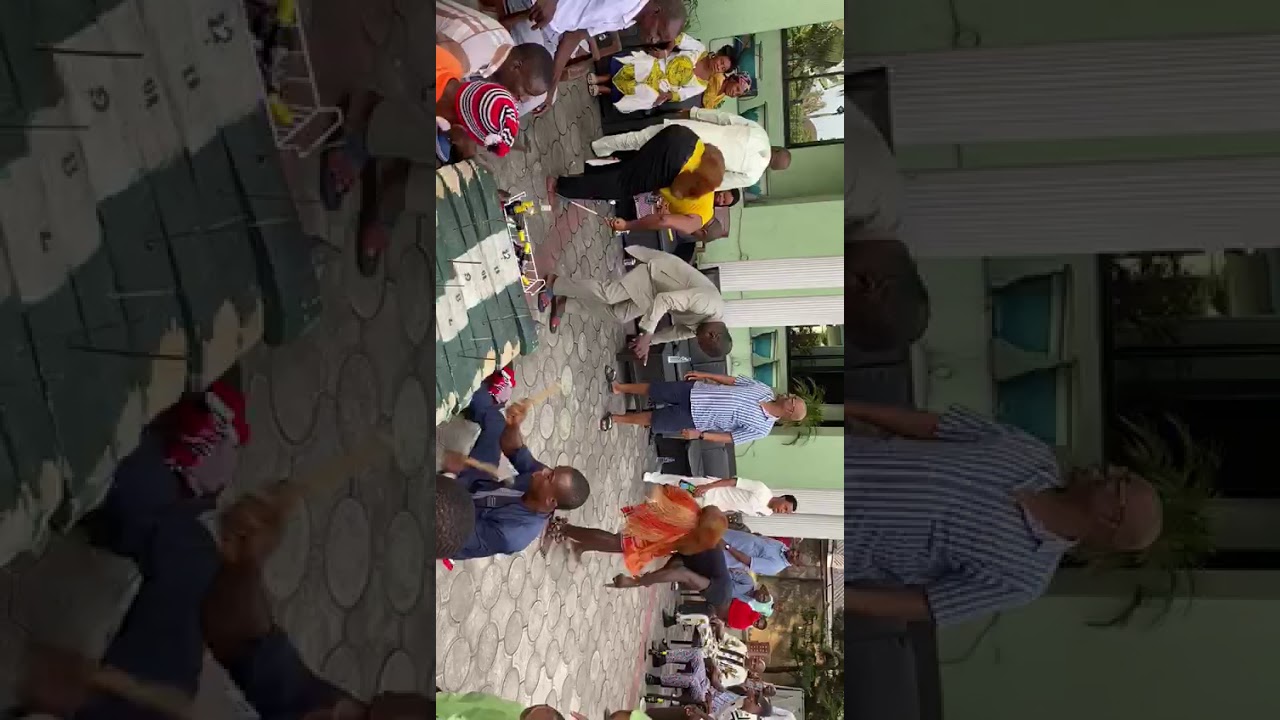 Hon. Dumle Maol and Tee Ledum Mitee former MOSOP President dancing ...