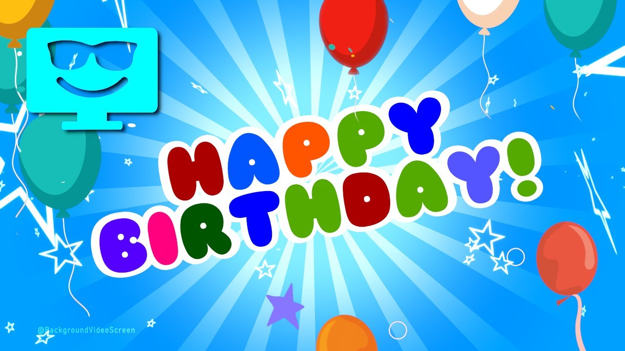 🔴 Happy Birthday! 🔴 12 Hours Screensaver 4K (No Sound) - YouTube