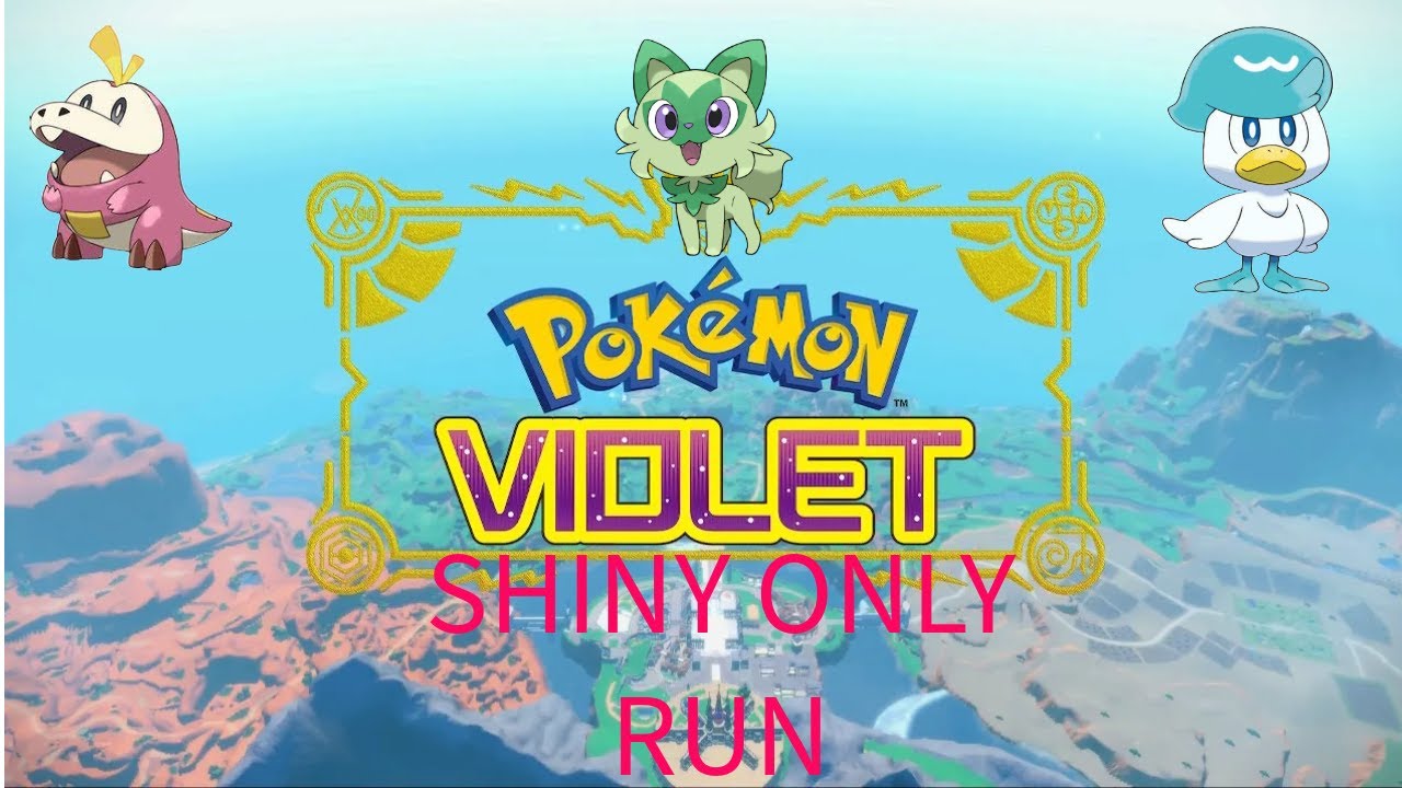 Pokemon Violet Shiny run - YouTube