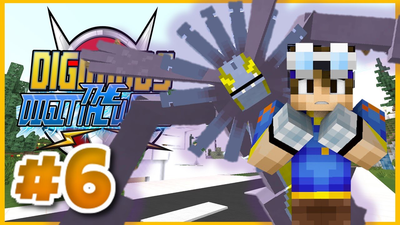 MINECRAFT DIGIMOBS ROLEPLAY THE DIGITAL WORLD Episode 6 FINALE PARADISE ...