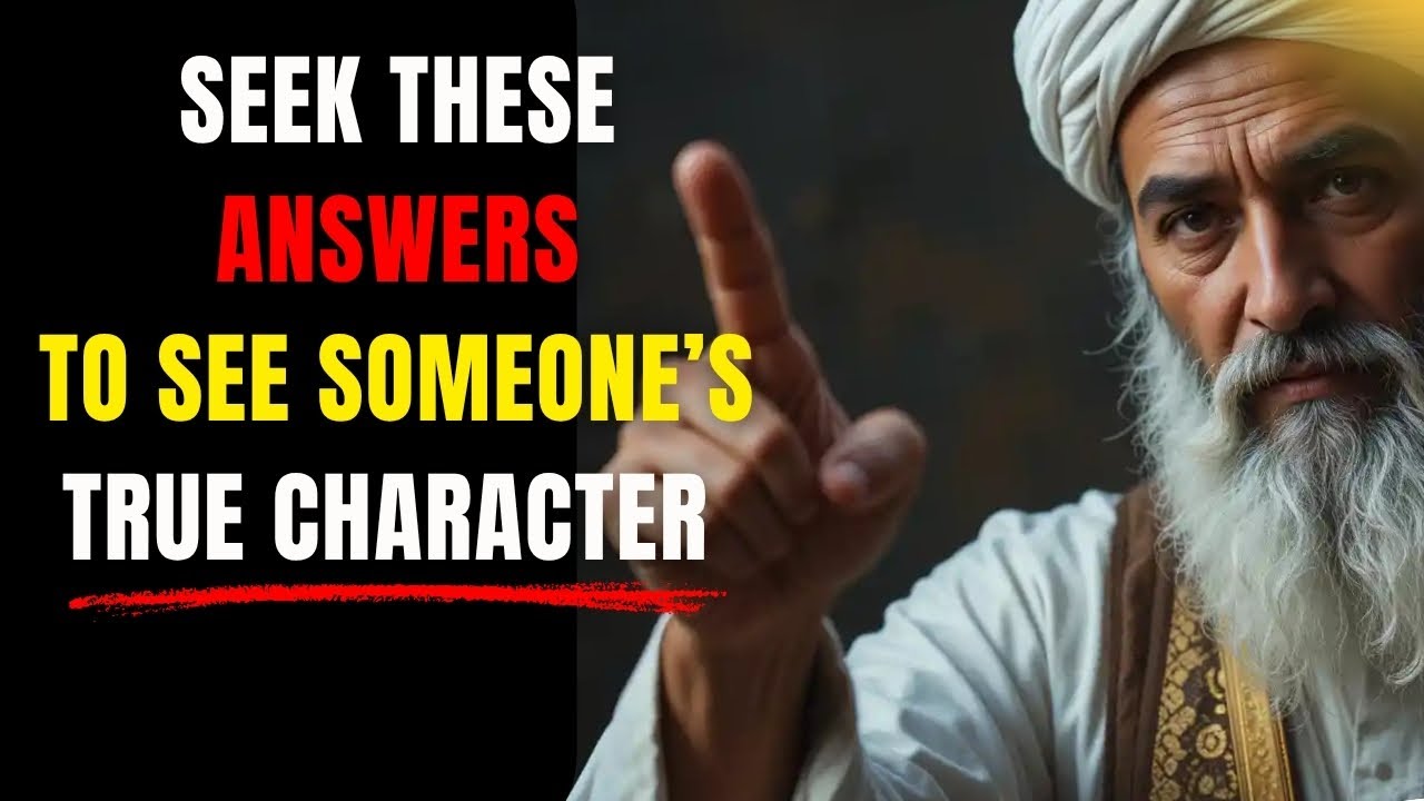 Spot True Character in 5 Signs | Islamic Guide to Sincerity & Trust ...