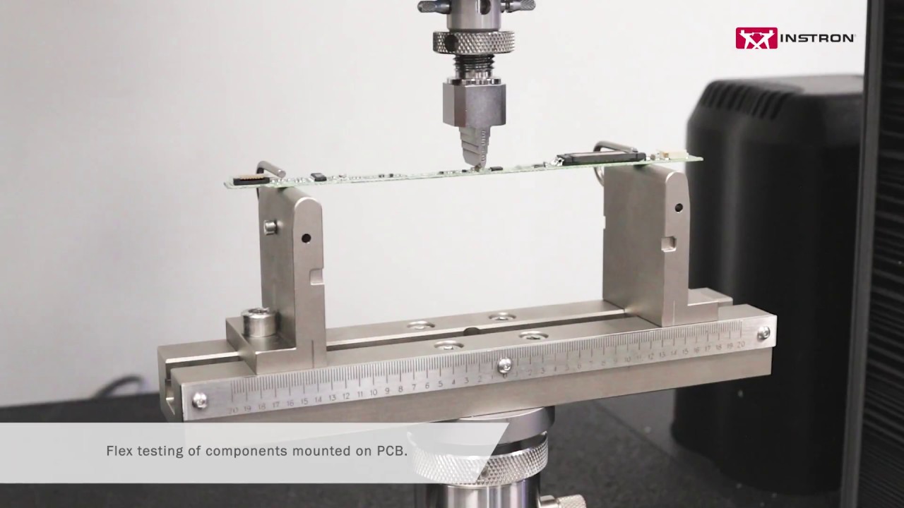 Instron® | Flex Testing of Printed Circuit Boards - YouTube