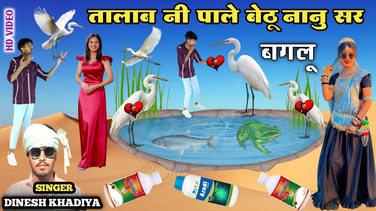 तालाब नी पाले बेठू नानू सर बगलू || talab Ni Pale Bethu Nanu Sar Bagalu ...