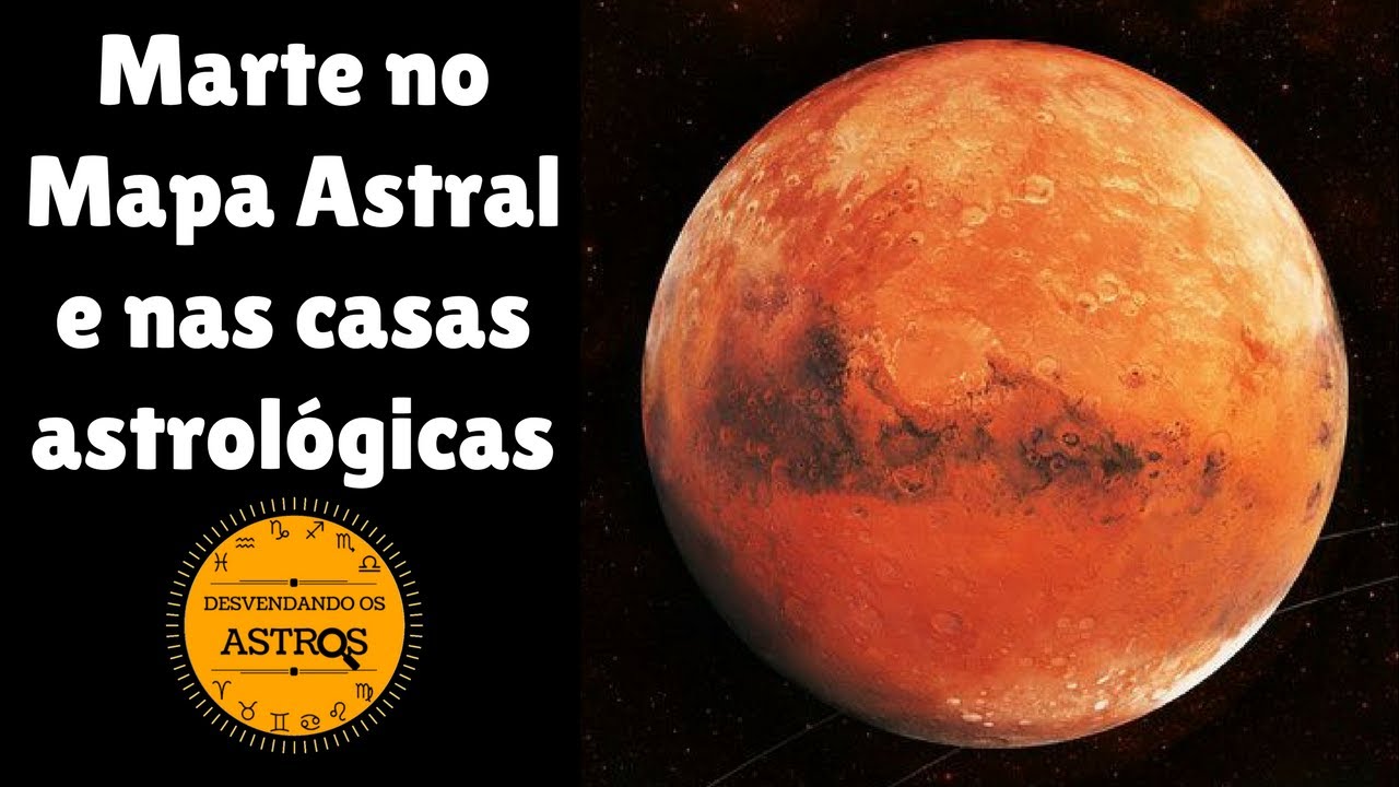 MARTE NO MAPA ASTRAL - YouTube