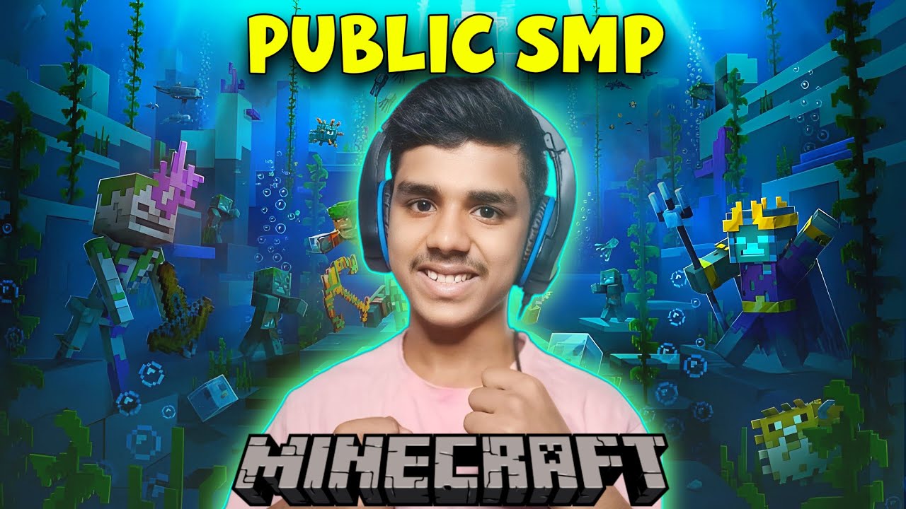 🔥Let's Play Minecraft Smp With Friends || Minecraft Public Smp Live ...