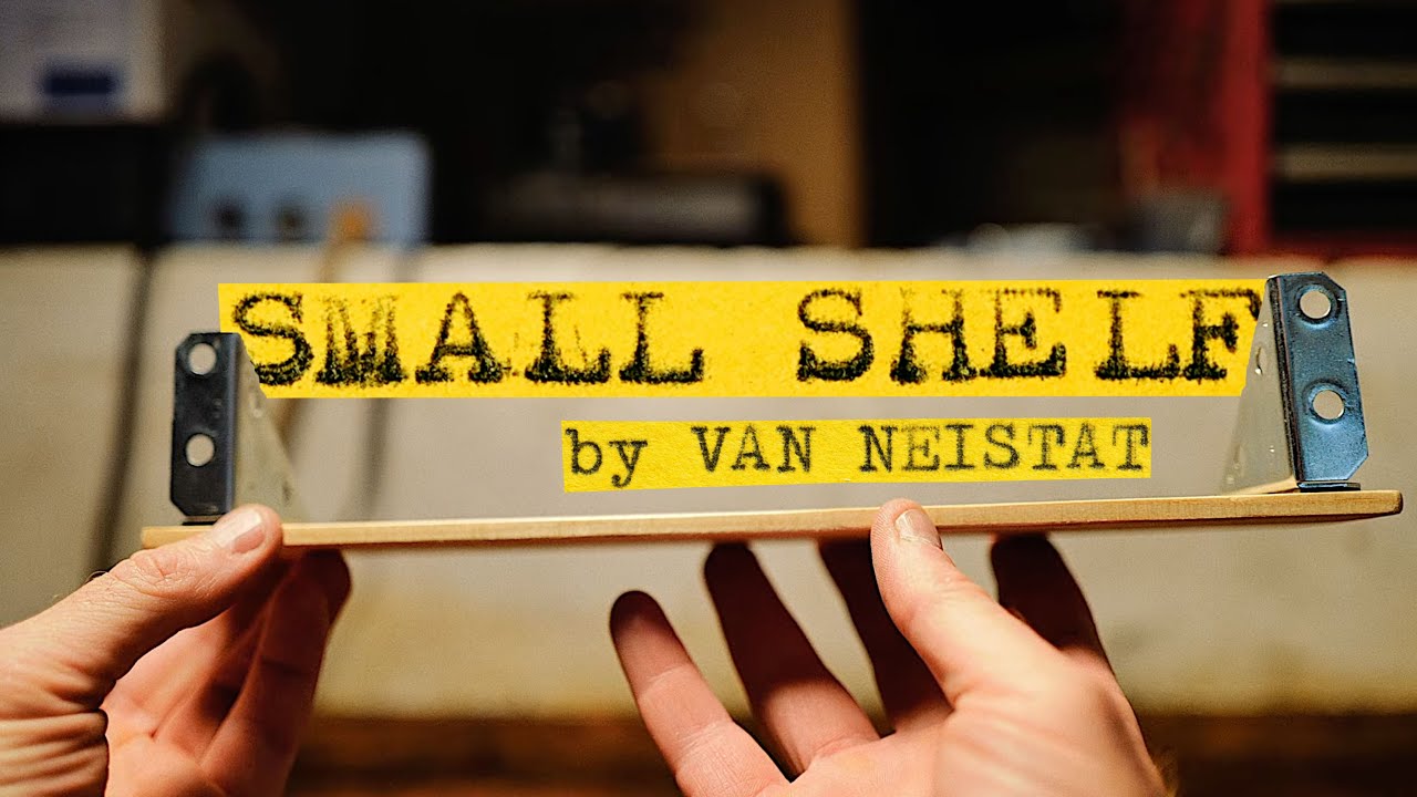 Build A SMALL SHELF Without Power Tools YouTube Build A SMALL SHELF Without Power Tools YouTube