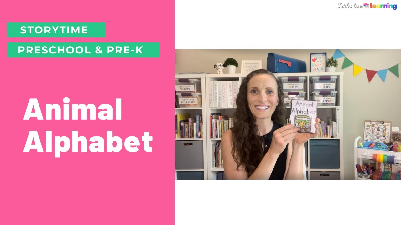 Animal Alphabet Chant for Preschool, Pre-K, & Kindergarten + FREE ...