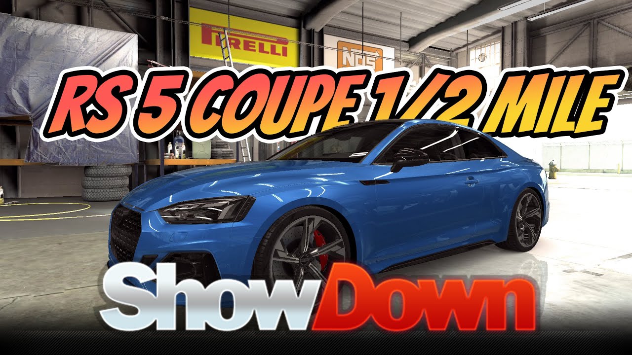 CSR2 | Audi RS 5 Coupe | 1/2 Mile Showdown Tune & Shift Pattern - YouTube