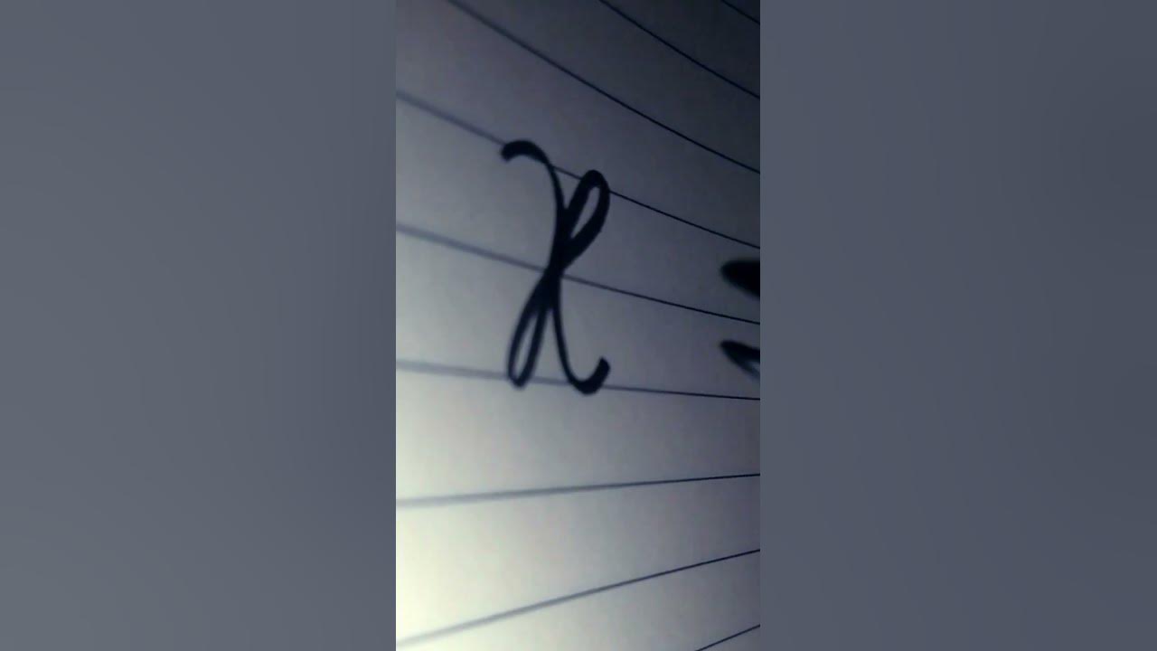 How To Write X In Cursive Writing shorts calligraphy YouTube how-to-write-x-in-cursive-writing-shorts-calligraphy-youtube
