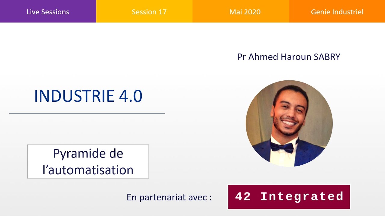 Industrie 4.0 : Pyramide de l'Automatisation (session 17) - YouTube