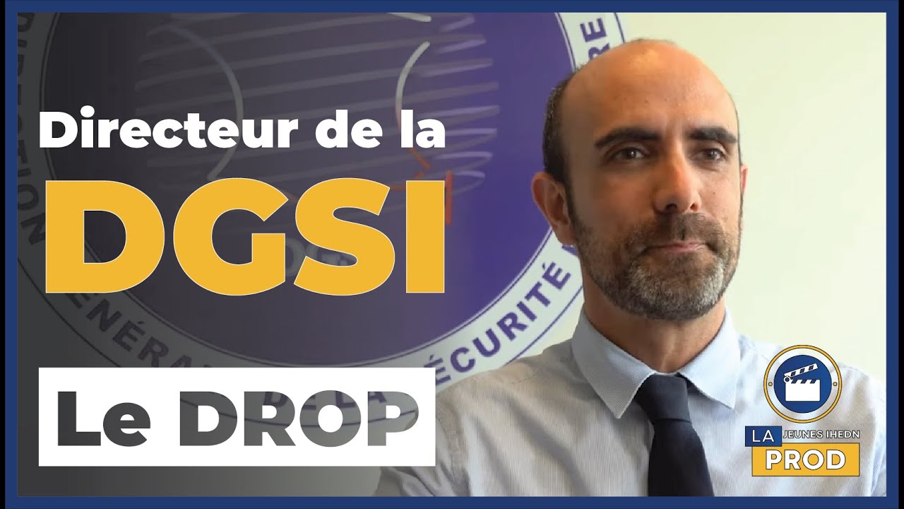 Le DROP | Nicolas Lerner, directeur de la DGSI - YouTube