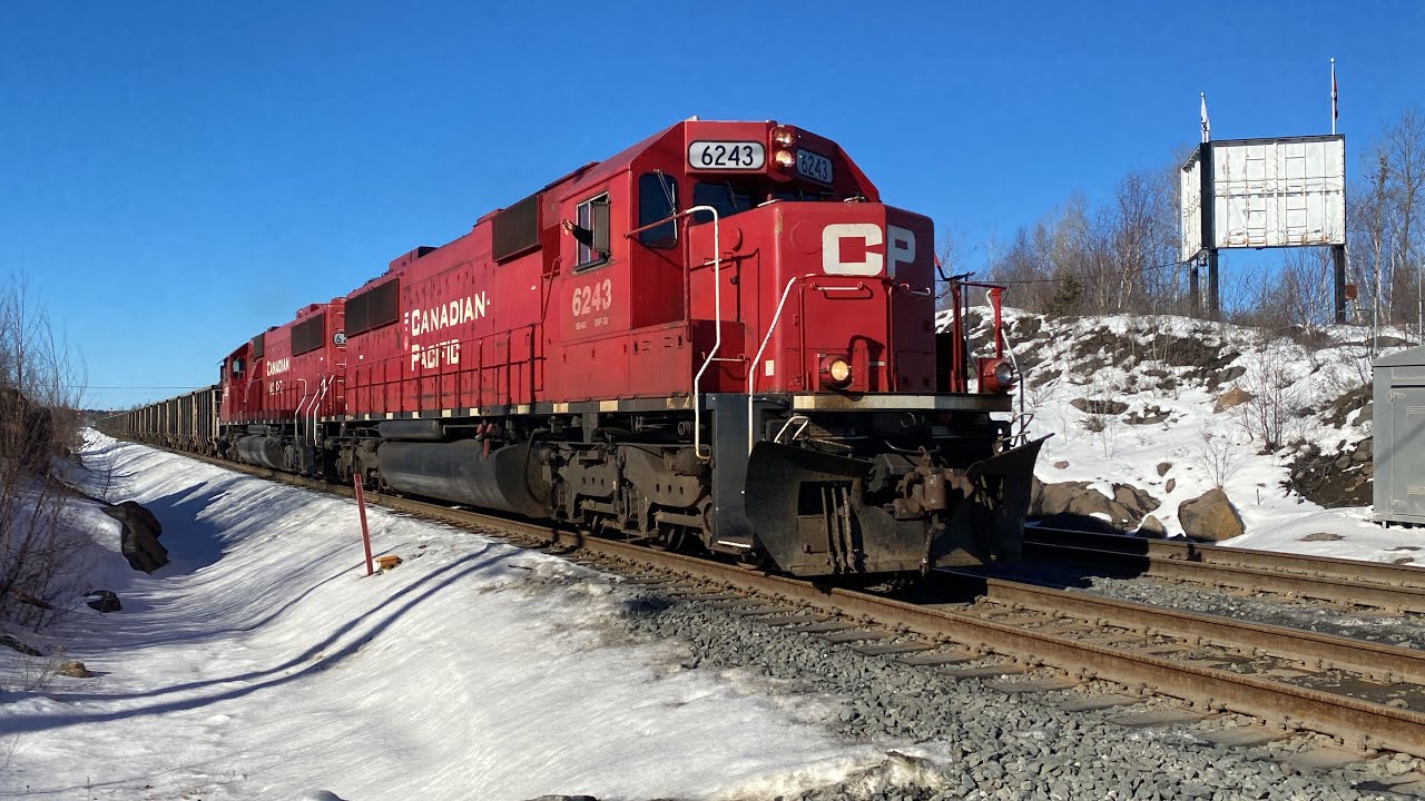 CP 6243 at Day Construction (2/4/2024) - YouTube