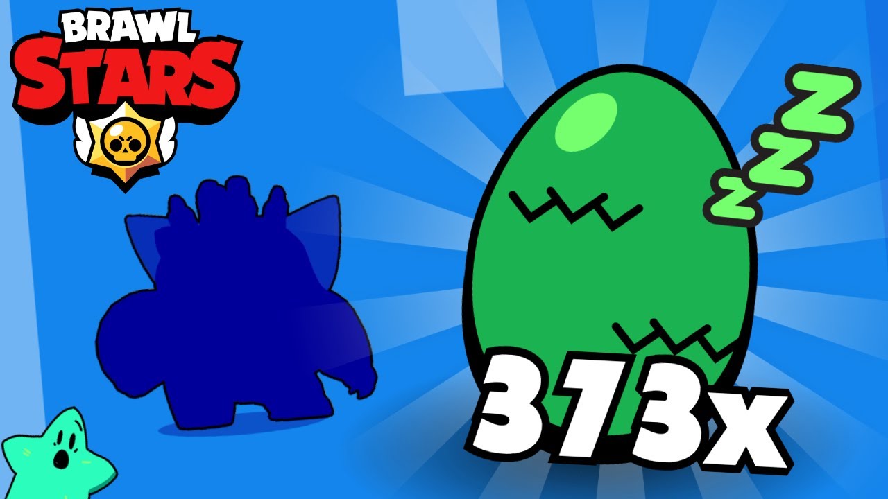 I opened 373 Monster Eggs in Brawl Stars to test my luck! - YouTube