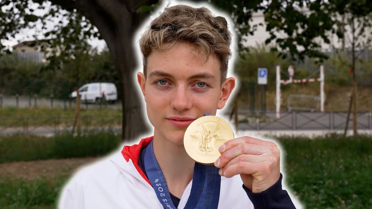 'The happiest moment of my life!' 😊 Gold medal-winning climber Toby ...