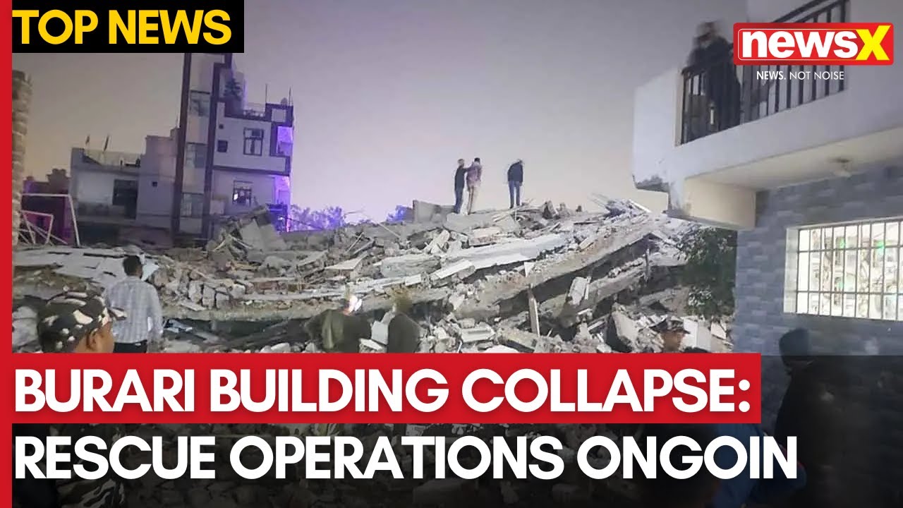 Burari Building Collapse | Rescue Operations Ongoing | Ground Report: 2 ...