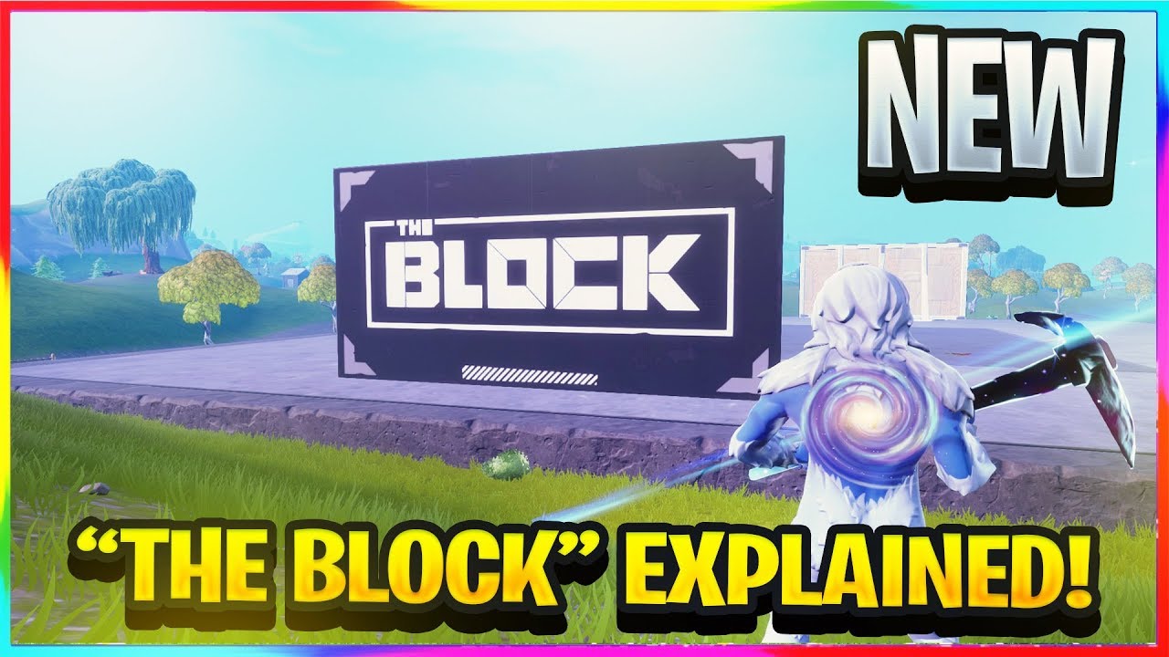 *NEW* WHAT IS "THE BLOCK" EXPLAINED! | Fortnite Season 7 News - YouTube