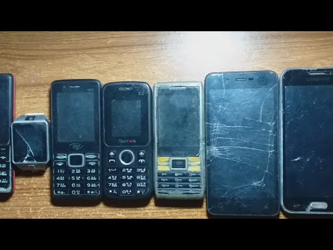 Old damage mobile phone - YouTube
