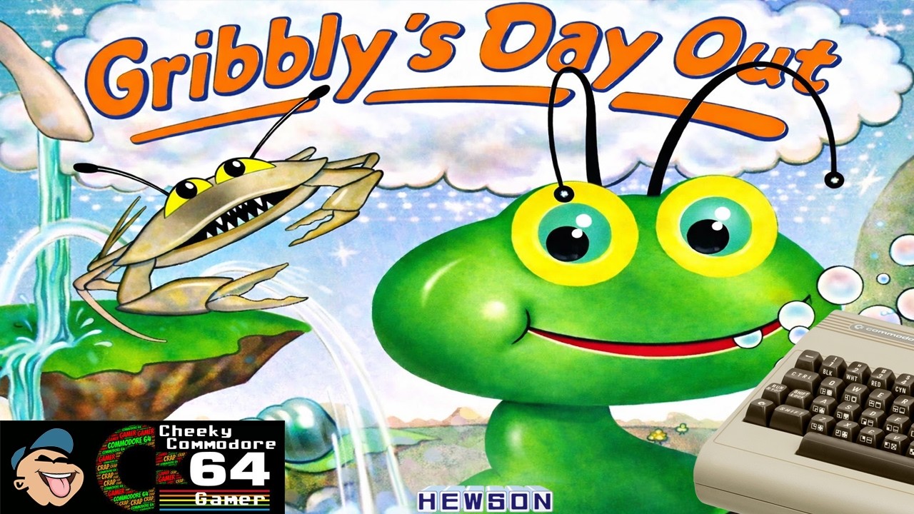GRIBBLY'S DAY OUT | Commodore 64 (1985) - YouTube