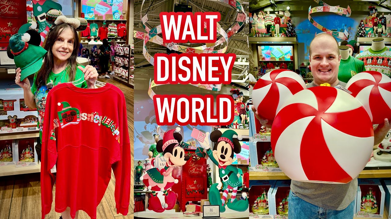 Disney Christmas Merch 2024 Update! NEW Arrivals: Holiday Decor 2024 ...