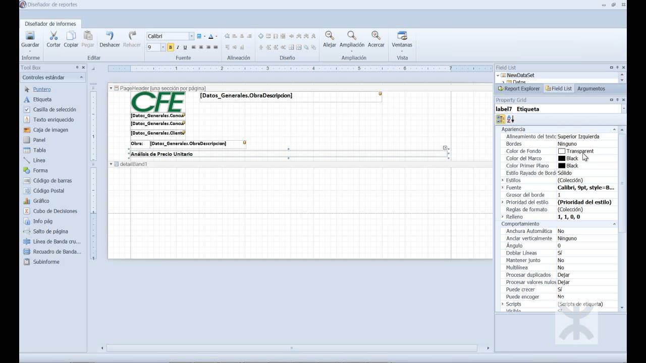 02_Crear un reporte Parte1.wmv - YouTube
