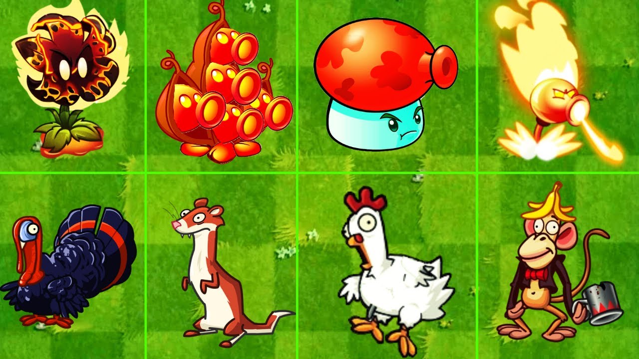 Plants Vs Zombies 2 Challenge_ Which Plants Defeat 100 Animal Zombies ...