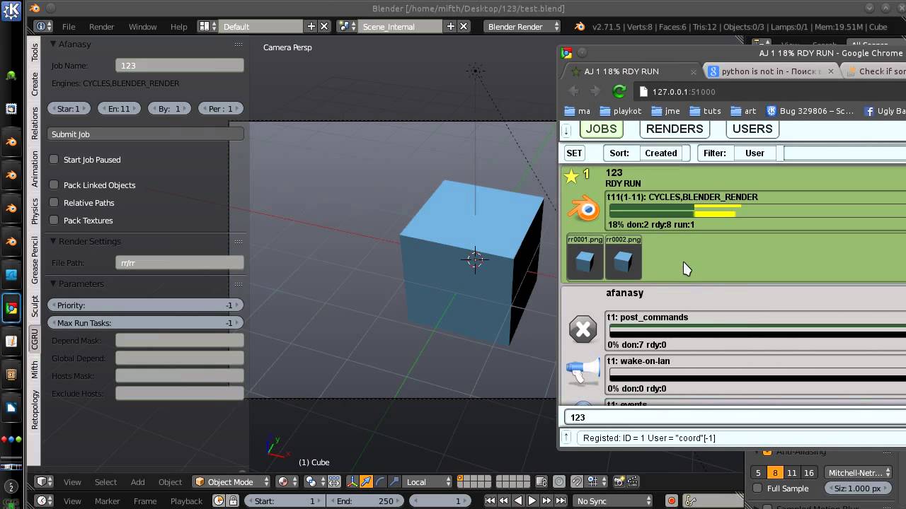 CGRU - refactored blender plugin. - YouTube