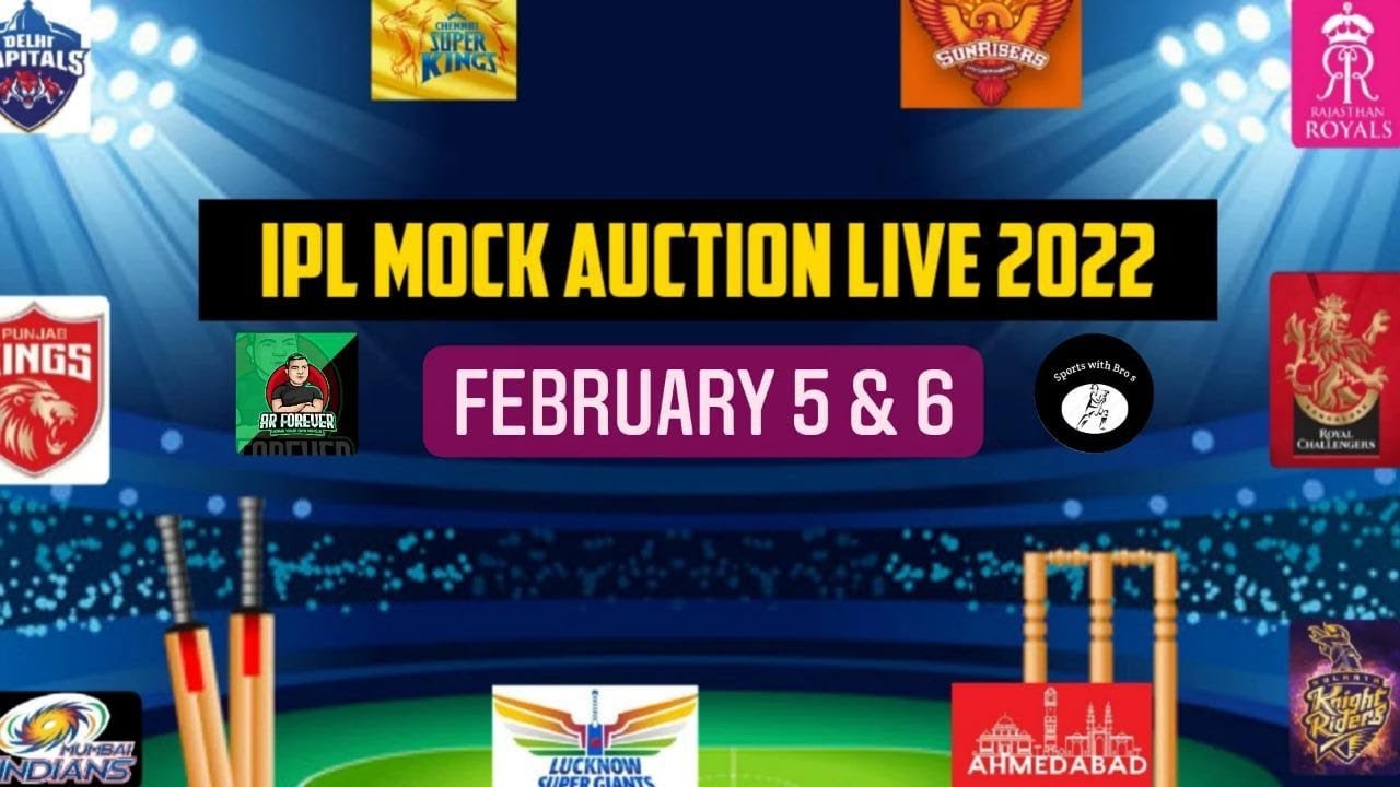 IPL Mega Mock Auction Day 1 || IPL Fan Auction - YouTube