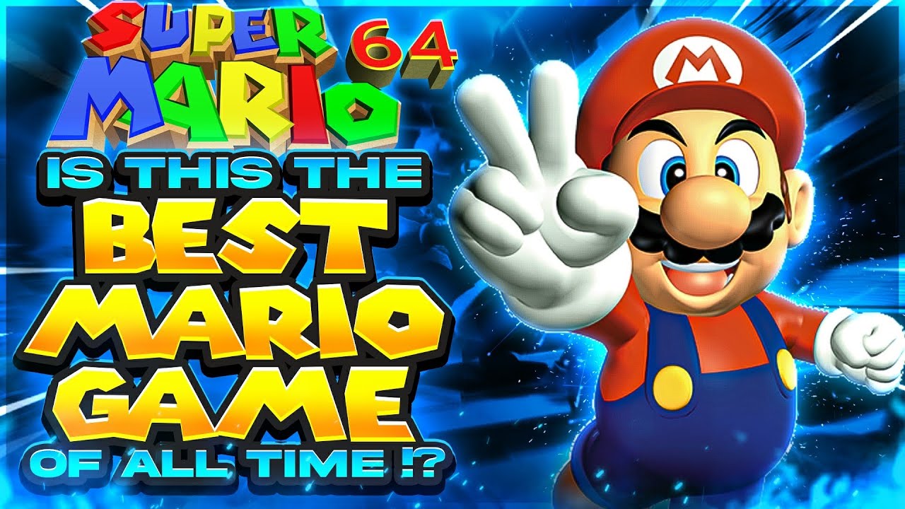 Best Mario game ?? Super Mario 64 Playthrough Part 1 - YouTube