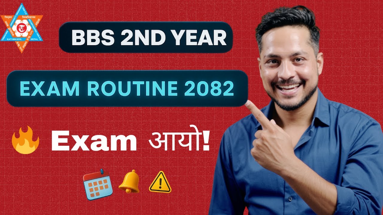 BBS second year exam routine - 2082 - YouTube