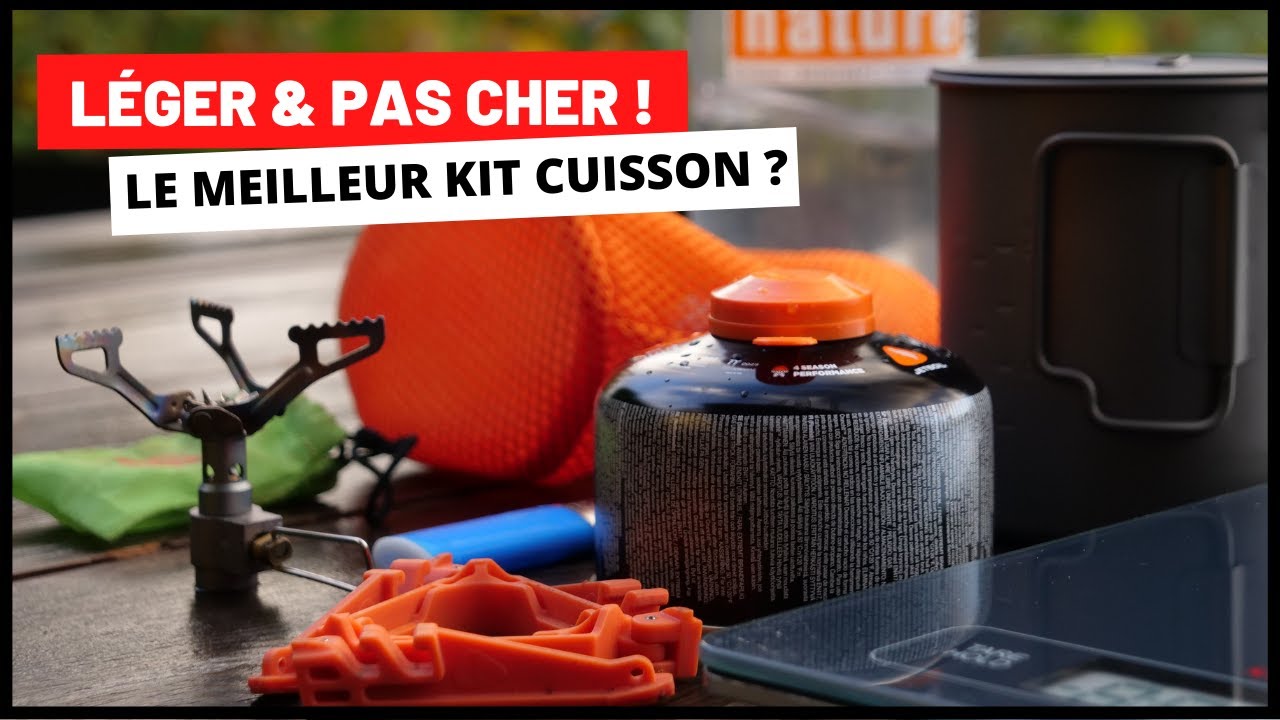 PRÉSENTATION KIT CUISSON (bivouac et trekking) | LÉGER ET PAS CHER ...